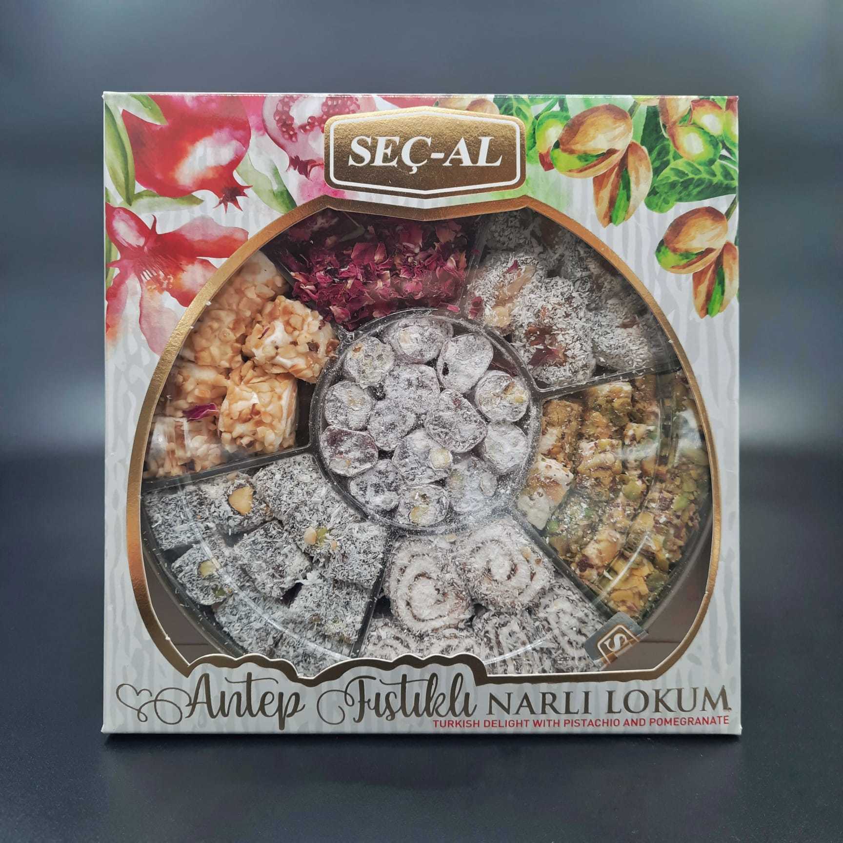 Antep Fıstıklı Lokum Mix (430GR) - Seç-Al